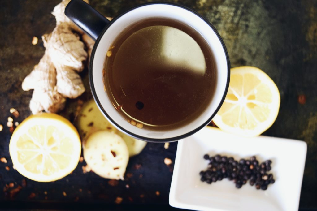 Spicy Lemon-Ginger Tonic Tea
